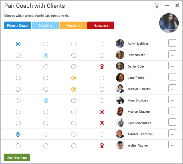 Pairing and Permissions