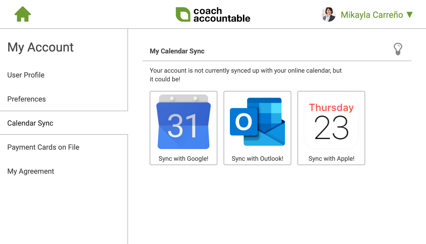 Direct Sync with your Google Calendar